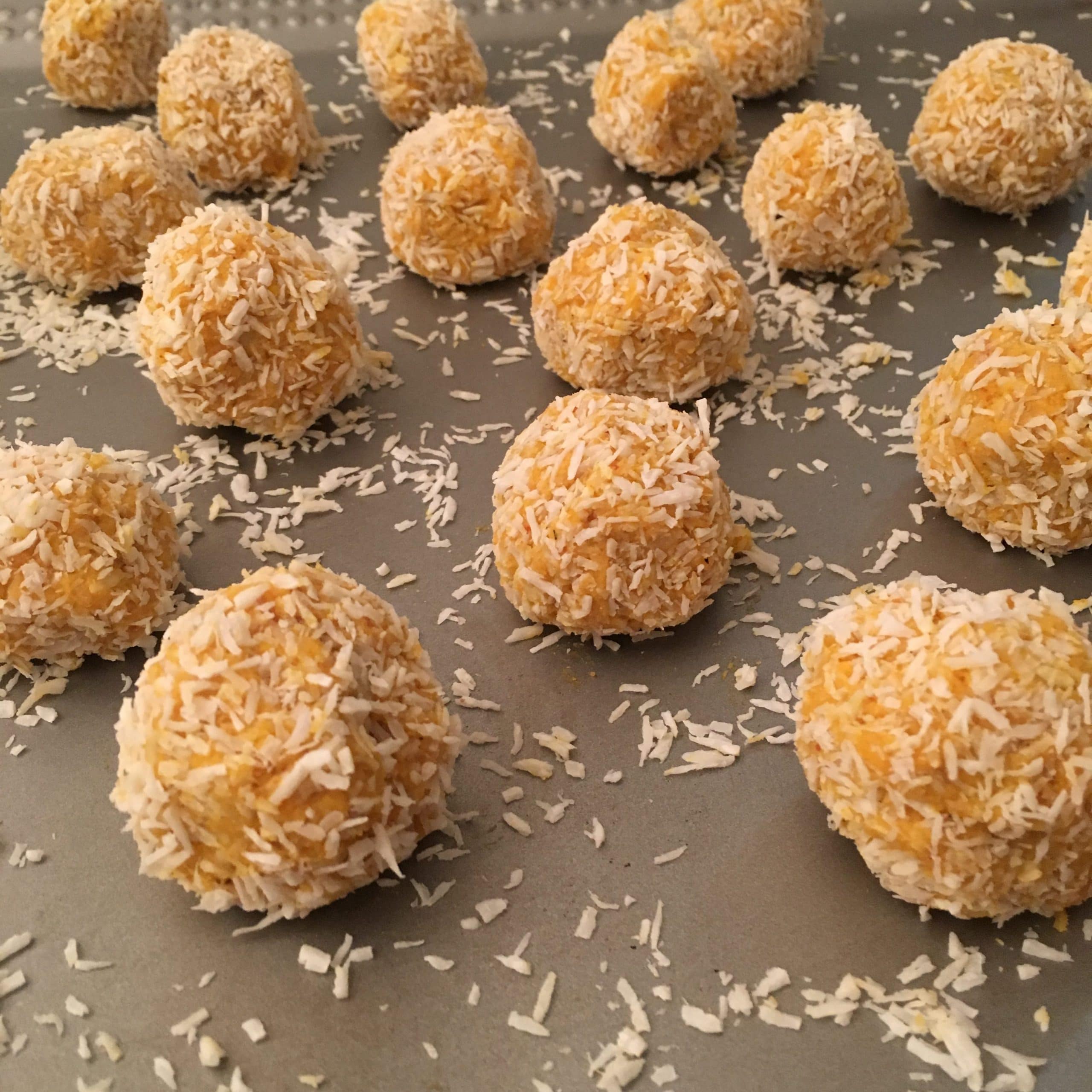 Golden Milk Energy Balls - Brigitte Zeitlin